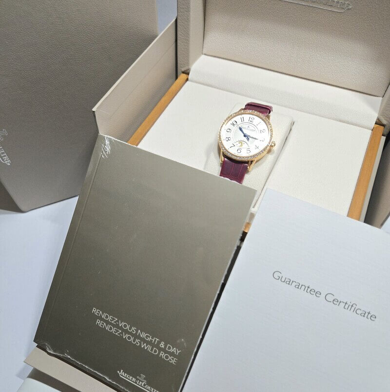 Jaeger-LeCoultre Rendez-Vous diamond bezel Night & Day Q3442430 (2016 ...