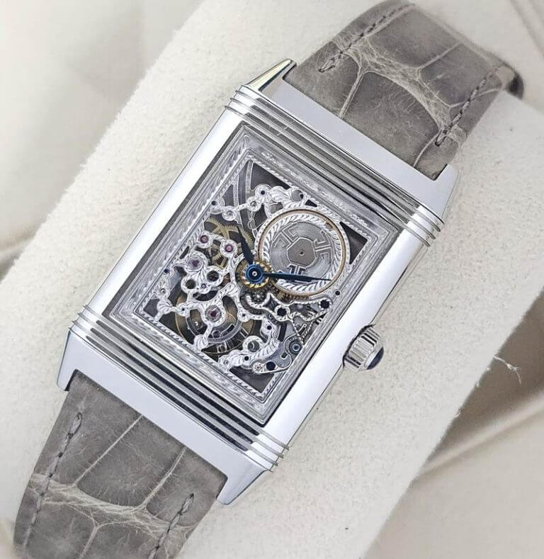 Jaeger-LeCoultre Reverso Platinum Skeleton Number One 270.6.49 - Watch ...