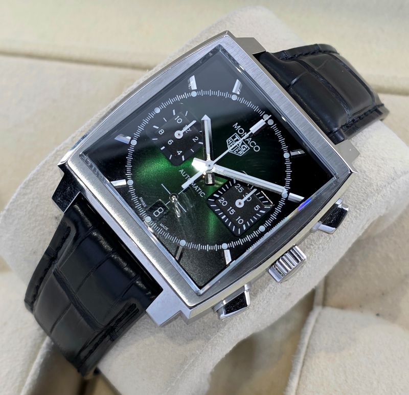 TAG Heuer Monaco Green Limited Edition - Watch Connect