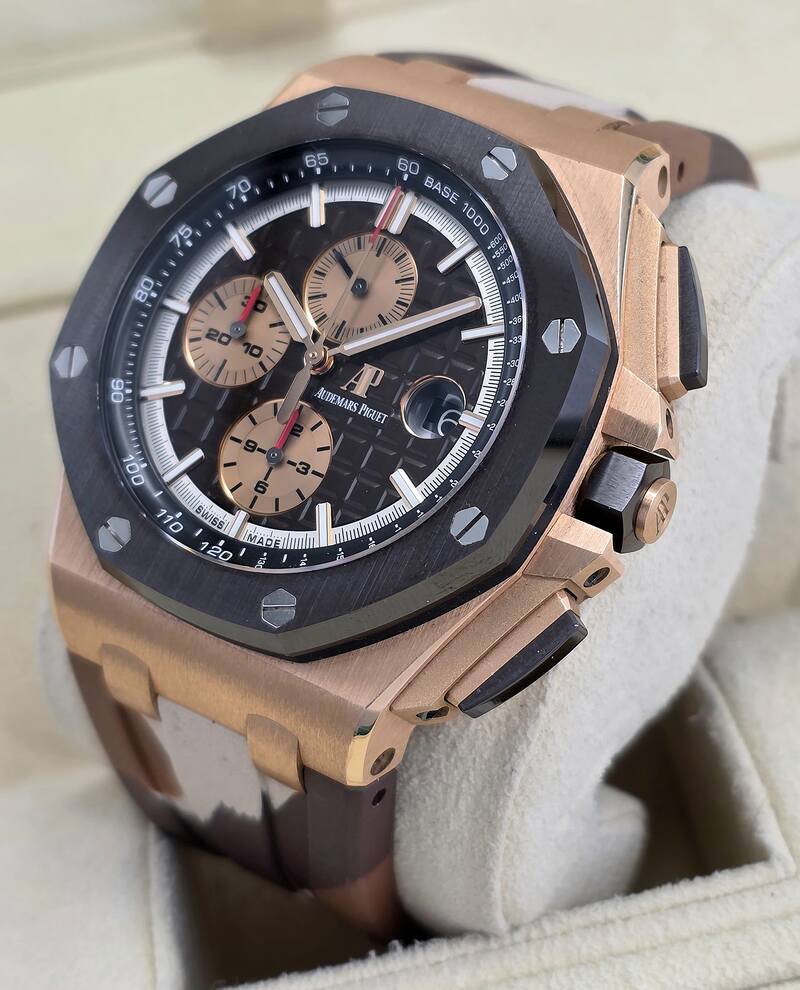 Audemars Piguet Royal Oak Offshore 26401RO Brown Limited Edition ...